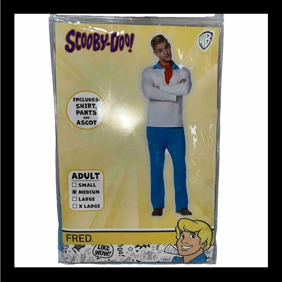Warner Bros. | Other | Warner Bros Scooby Doo Fred Halloween Costume ...
